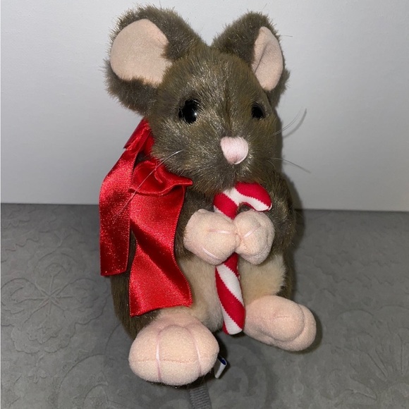 Vintage | Toys | Vintage 995 Mary Meyer 7 Brown Christmas Holiday Mouse ...